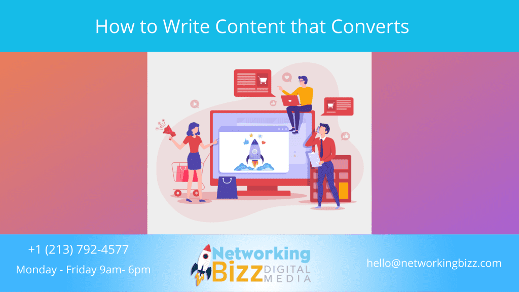 How to Write Content that Converts - Pasadena